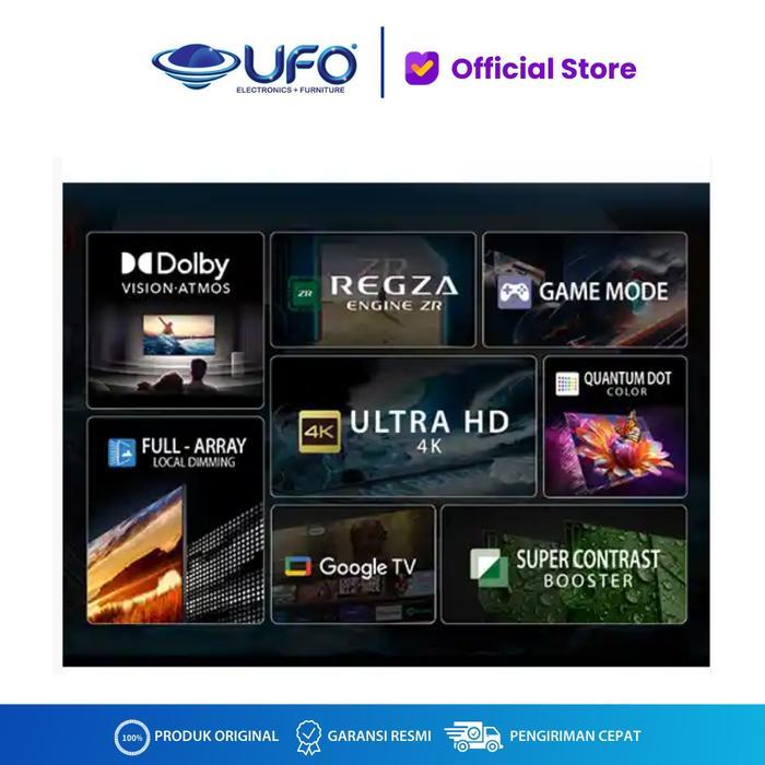 Jual TOSHIBA TV 75 INCH 75M550NP | 75 M550N QLED 4K UHD HDR10+ Google ...