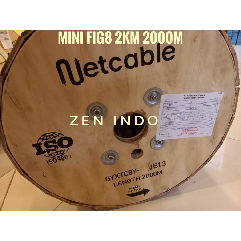 Jual Kabel Fiber Optik FO Mini FIG 8 Fig8 2 Core 4 Core 6 Core 12 Core ...