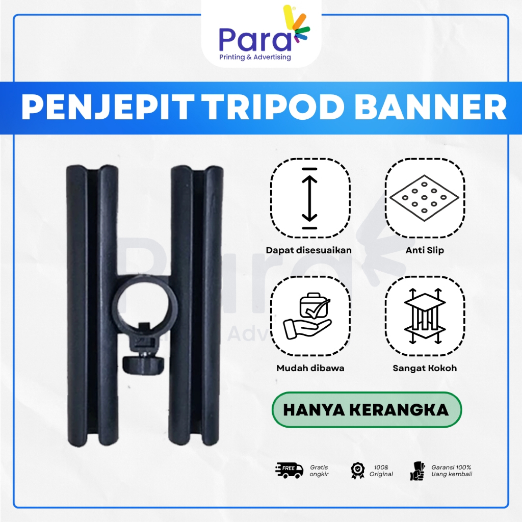 Jual PENJEPIT TRIPOD BANNER 2 SISI | PENJEPIT BANNER 2 SISI | Shopee ...