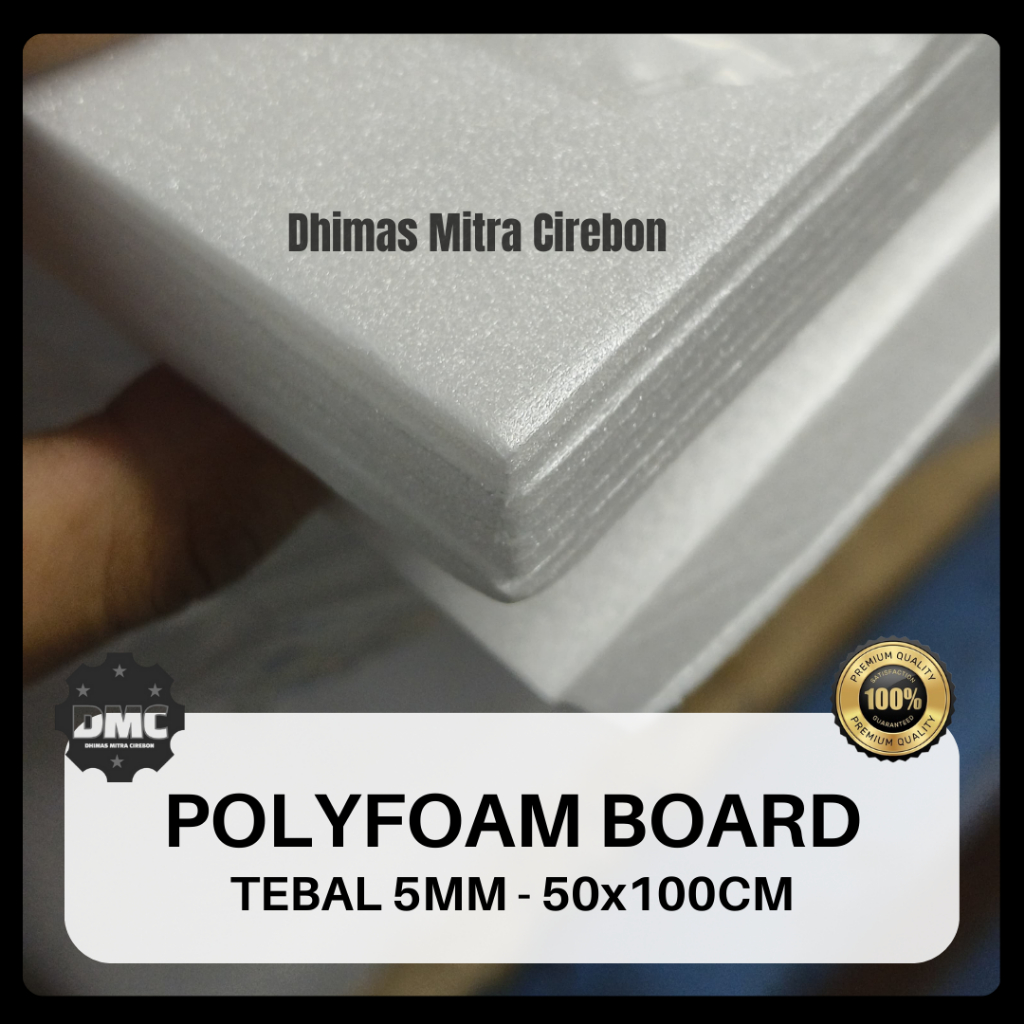 Jual Polyfoam lembaran tebal 5mm 50 x 100cm Depron polyfoam 5mm ...