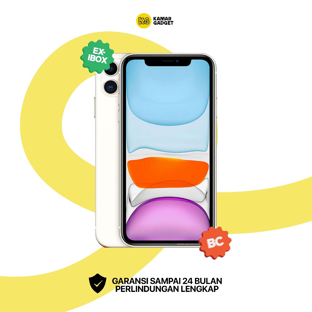 Jual [Second Resmi] Apple iPhone 11 64GB 128GB Fullset Original Garansi Resmi | Shopee Indonesia