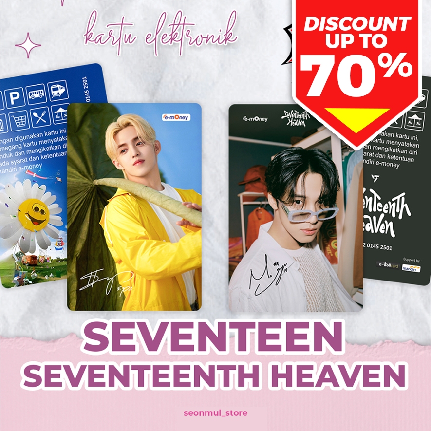 Jual SEVENTEEN SEVENTEENTH HEAVEN / GOD OF MUSIC EMONEY CARAT VER / TAP ...