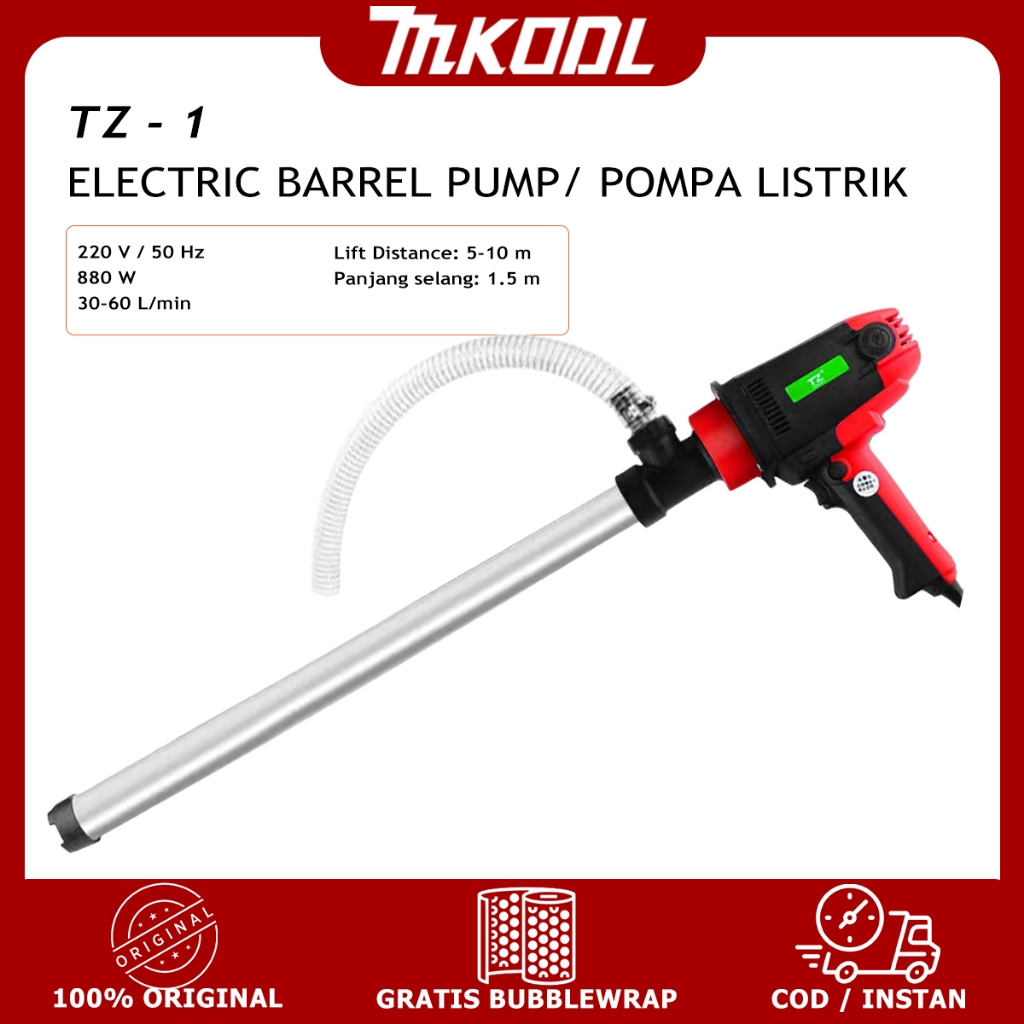 Jual Electric Oil Barrel Pump Dopard Oil Transfer Pump TZ-1 Dopard ...
