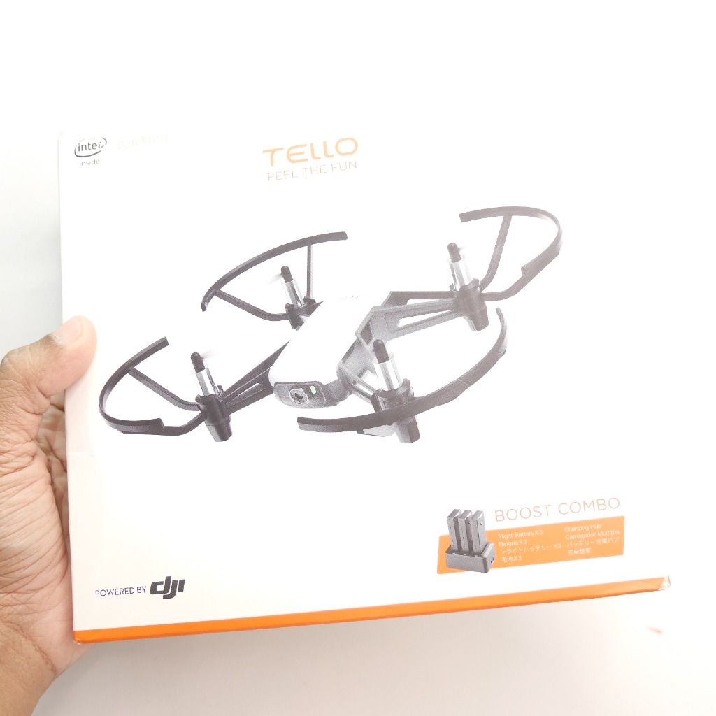 Jual DJI TELLO BOOST COMBO LENGKAP BOX sn 002ML | Shopee Indonesia