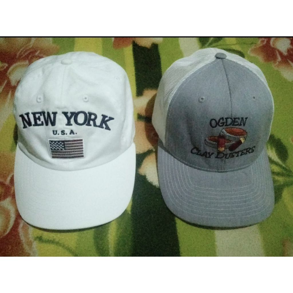 Jual topi caps new york & topi jaring abu-abu | Shopee Indonesia