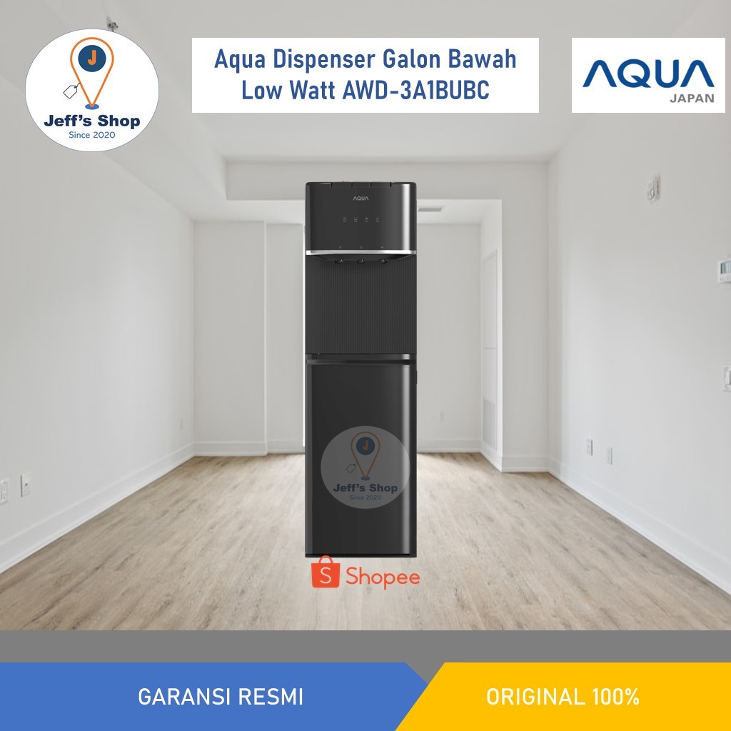 Jual Aqua Dispenser Galon Bawah Kompresor Low Watt AWD-3A1BUBC | Shopee ...