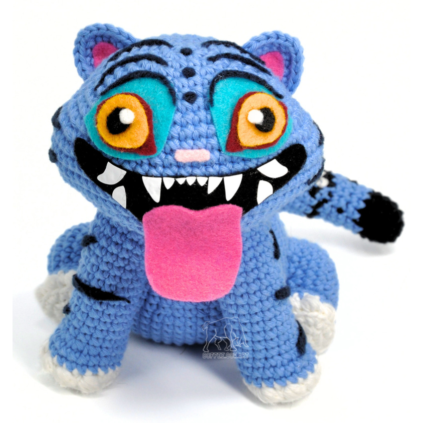 Jual Kpop_Demon_Hunters_Derpy_Tiger [ HANYA CROCHET PATTERN/ AMIGURUMI ...