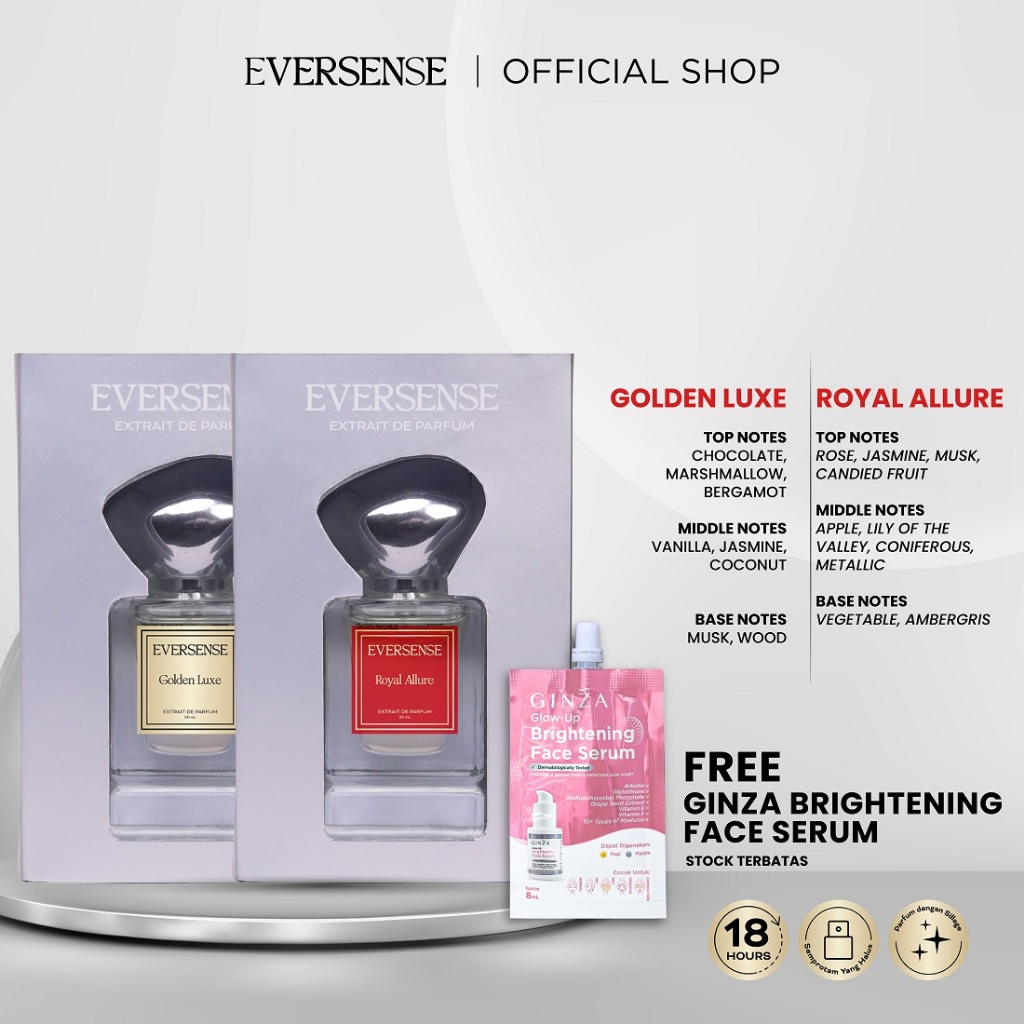 Jual Eversense Extrait De Parfum 30ml [Twin pack WITH BOX] | Parfum ...