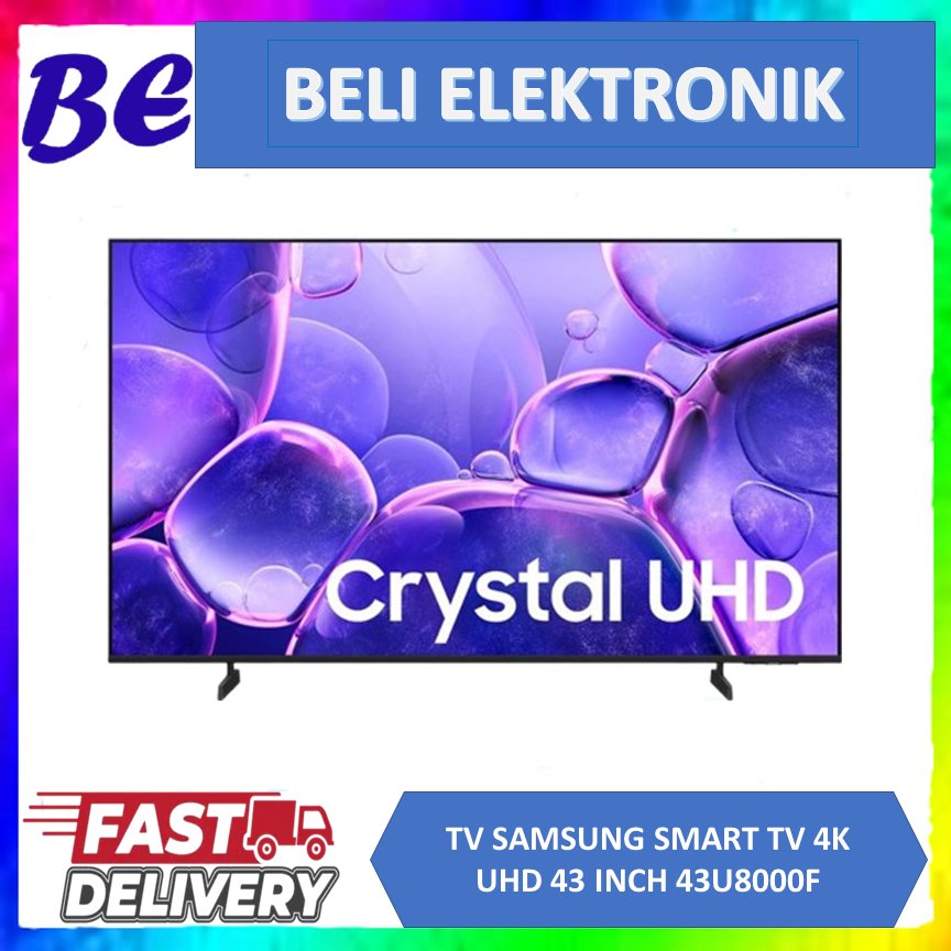 Jual SAMSUNG 43U8000F 43 INCH CRYSTAL UHD 4K SMART TV 2025 ...