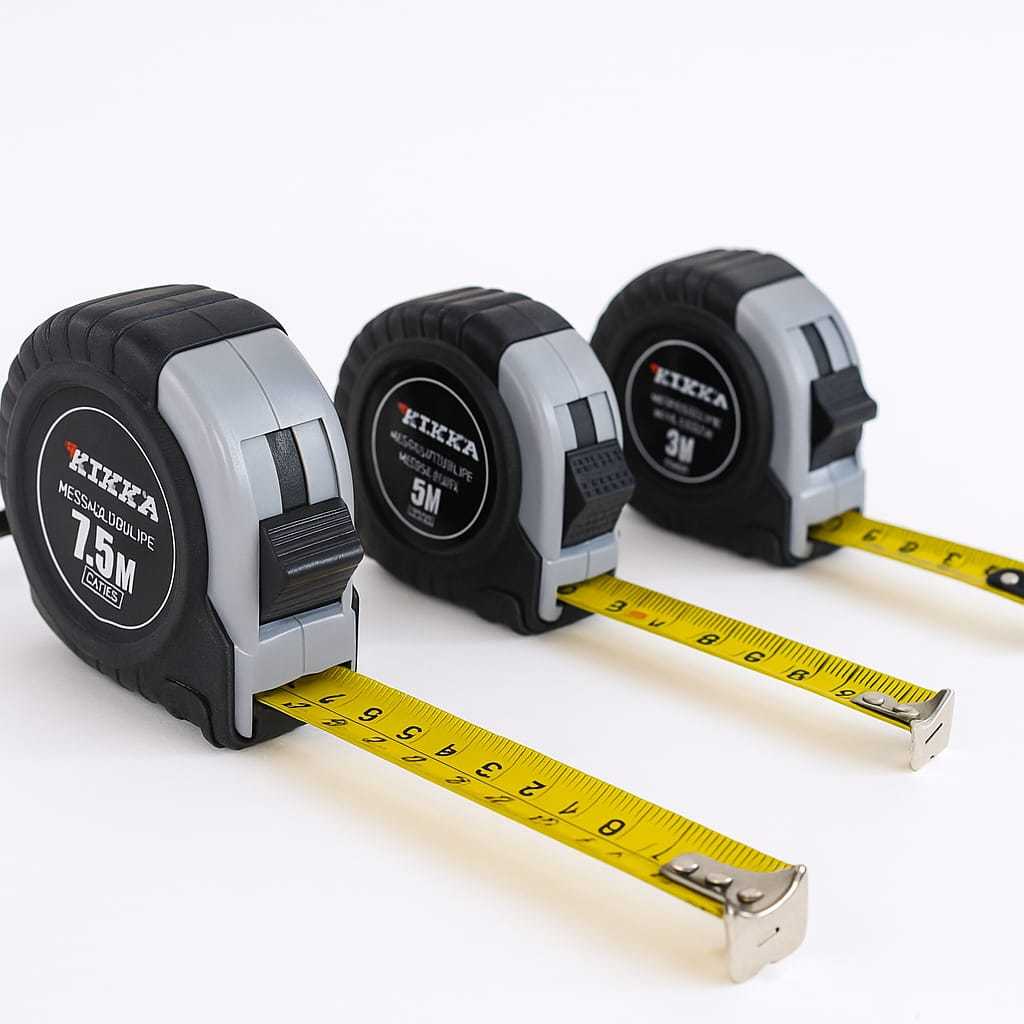 Jual ELLKA Tape Measure/Meteran Karet/Roll Meter（ 3M 5M 7.5M ）Self Lock ...