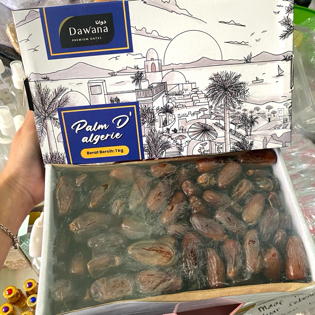 Jual kurma tunisia palm madu dawana 1kg | Shopee Indonesia