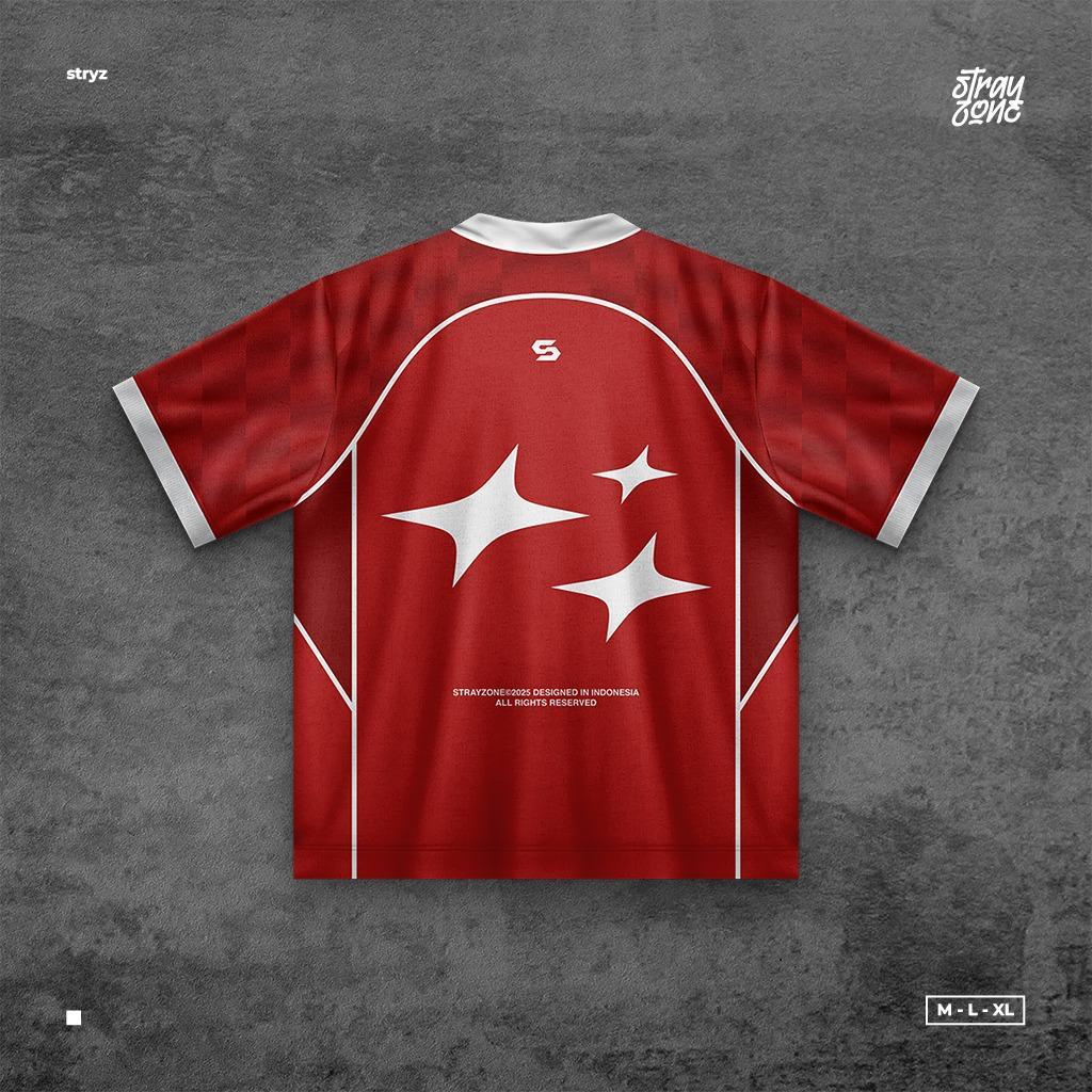 Jual STRYZ Jersey Casual Boxy Fit NFL Bahan Dryfit Brazil Milano Rugby ...