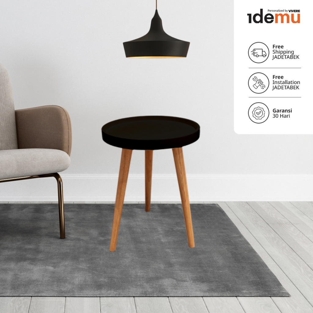 Jual IDEMU by VIVERE - Verde Round Side Table Meja Sudut Bulat | Shopee ...