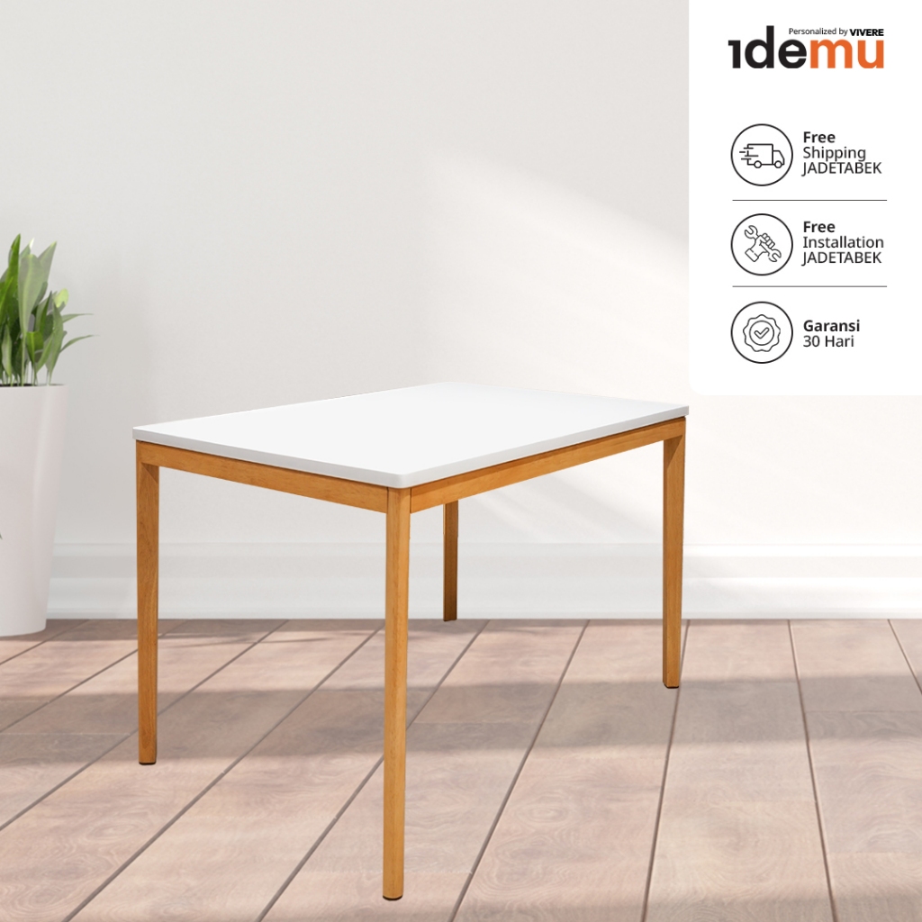 Jual Display Sale - IDEMU by VIVERE - Sierra Dining Table 4 Seater ...