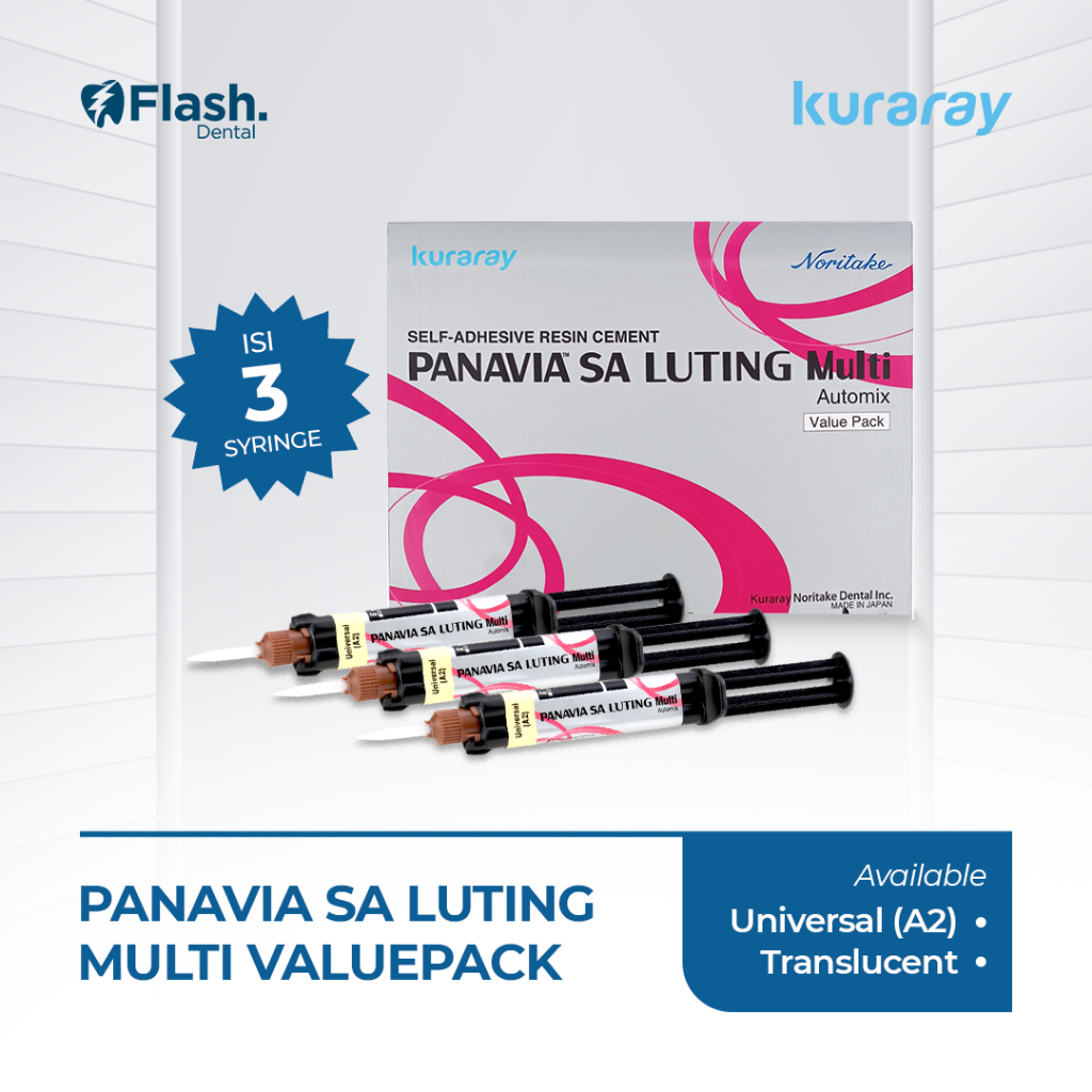 Jual Kuraray PANAVIA SA Luting Multi Value Pack Dual Cure Resin Cement ...