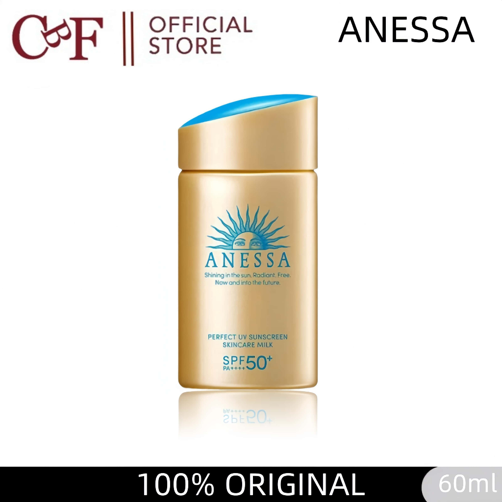 Jual 【100% Original】ANESSA Perfect UV Sunscreen Skincare Milk SPF 50 ...