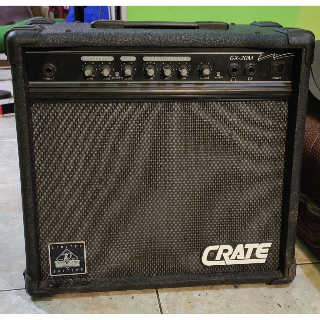 Jual Ampli guitar crate gx-20m usa original | Shopee Indonesia