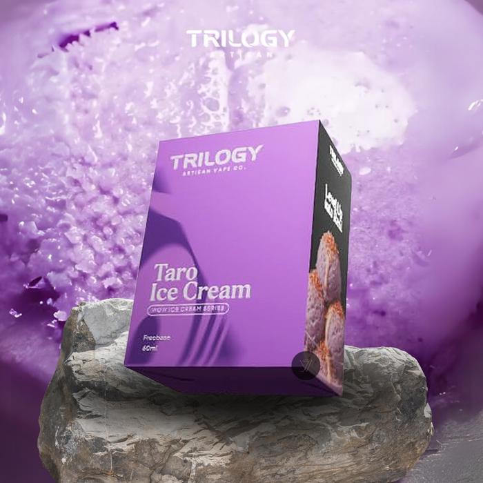 Jual Liquid Trilogy Wow V3 Taro Ice Cream 3/6MG 60ML by Trilogy No Ice ...