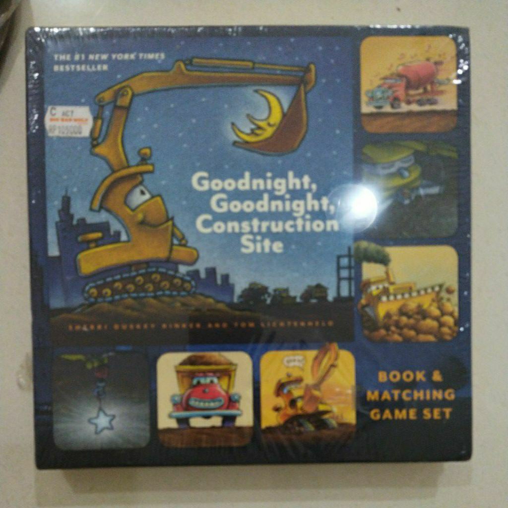Jual BOOK & MATCHING GAME SET GOOD NIGHT, GOOD Night CONSTRUCTION SITE ...