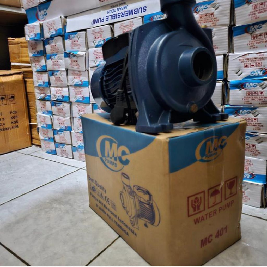 Jual Pompa Centrifugal MC PUMP 401 Pompa Air Dorong Centrifugal 1.5inch ...