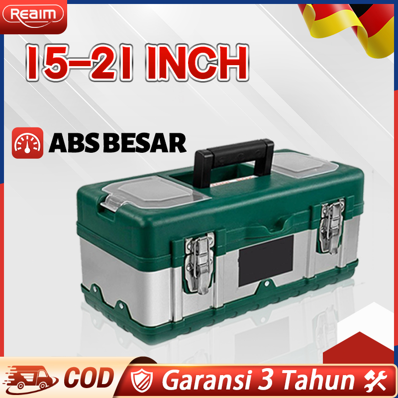 Jual REAIM Tool Box 15-21'' Besi Baja Kotak Perkakas Besar 21Inch ...
