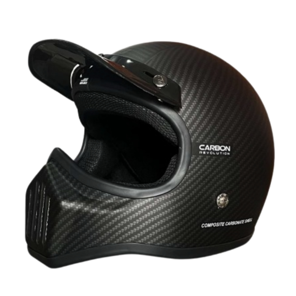 Jual Helm Big Cakil Motif Carbone Free Pet SNI | Shopee Indonesia