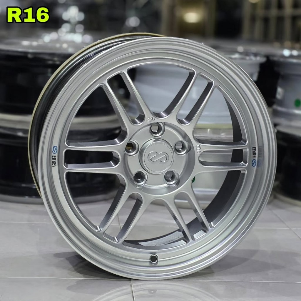Jual velg racing r16 pcd 5x100 ENKEI RPF1 LEBAR 7 ET 38 velg mobil ring ...