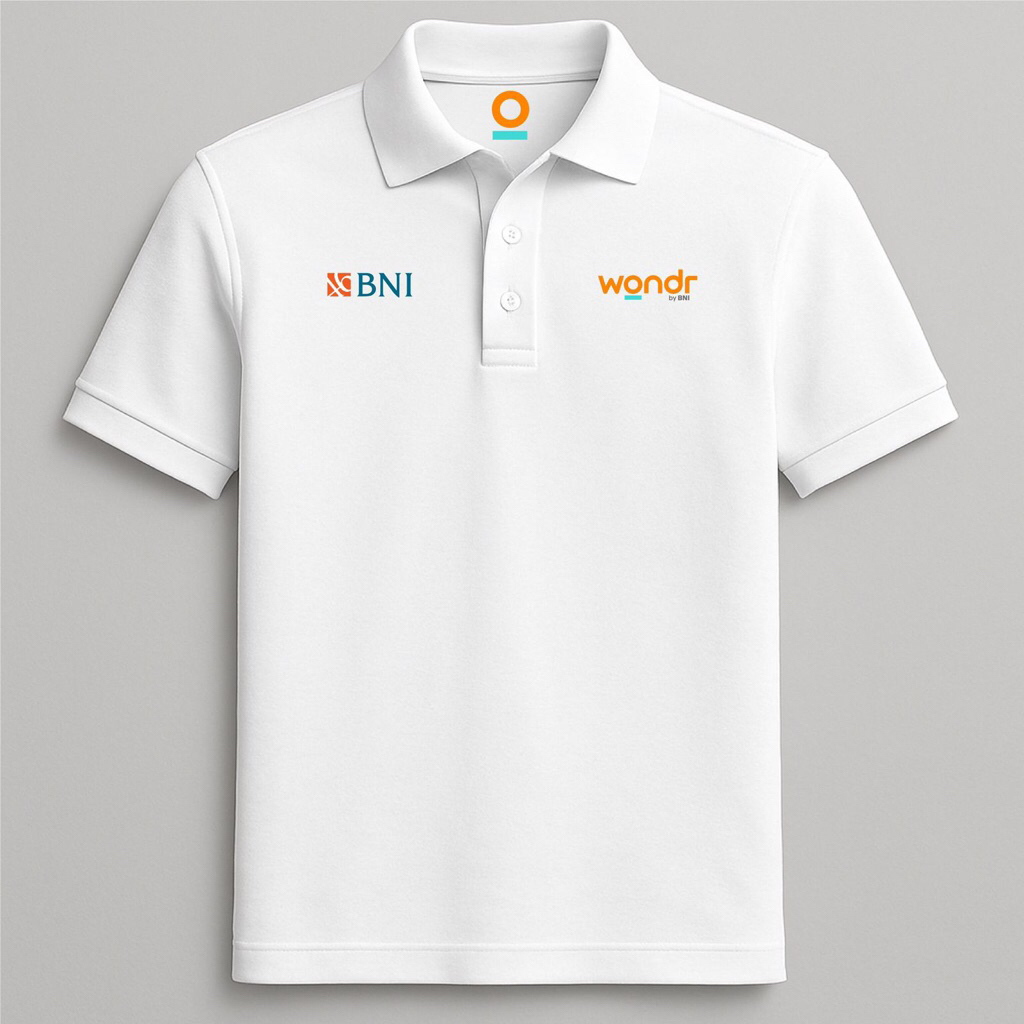 Jual Polo Shirt Wonder - BNI , Bahan Lacos Original Size S - 5XL ...