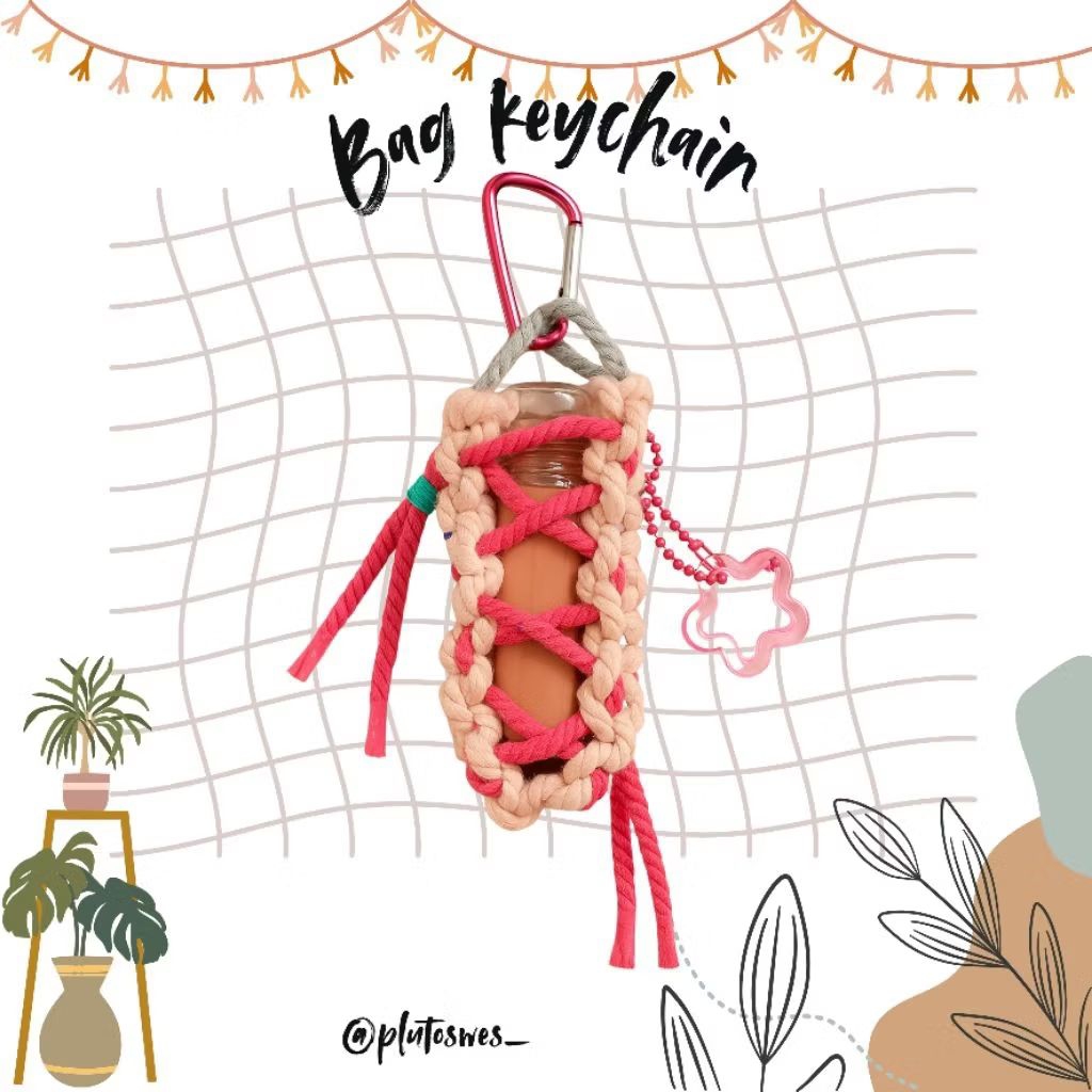 Jual BAG_KEYCHAIN*GANTUNGAN TAS *lip glos | Shopee Indonesia