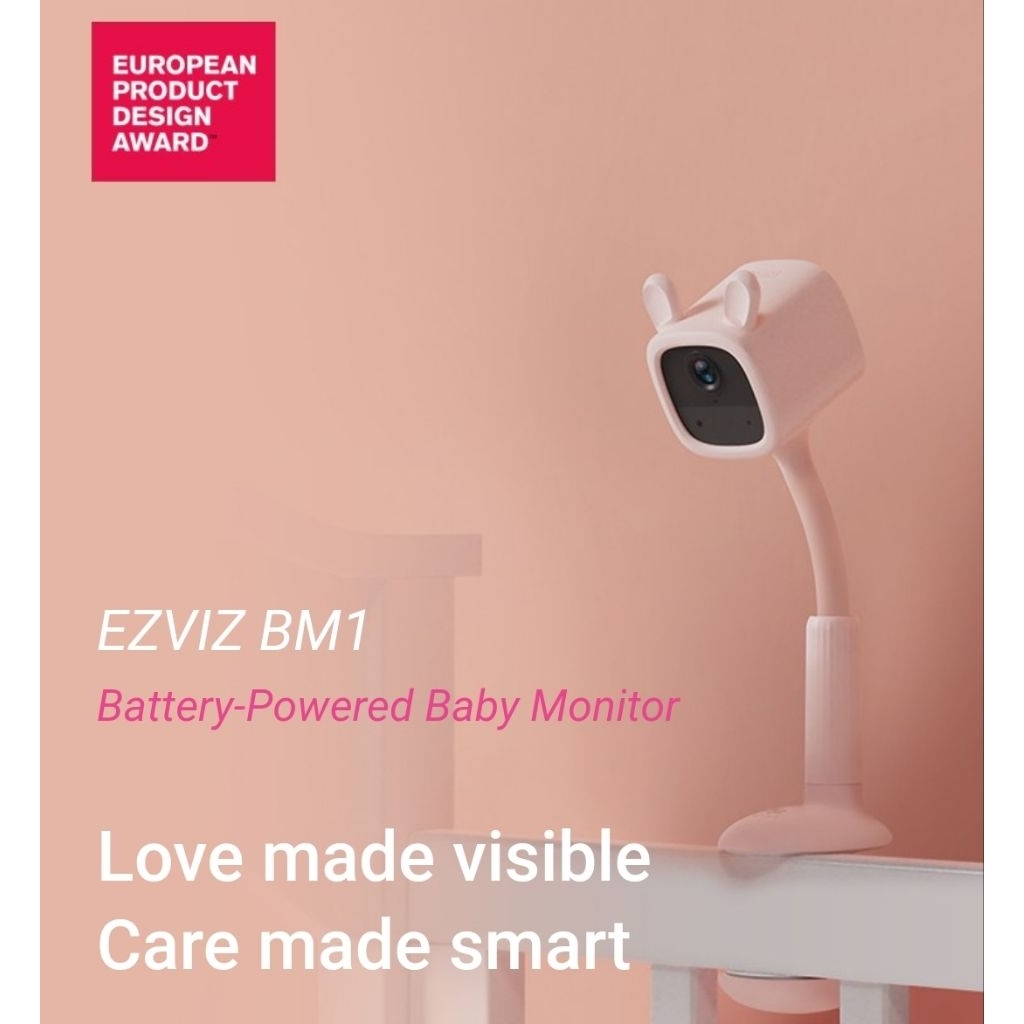 Jual Baby Monitoring Battery Kamera｜CCTV Ezviz BM1 1080P 2MP Indoor ...
