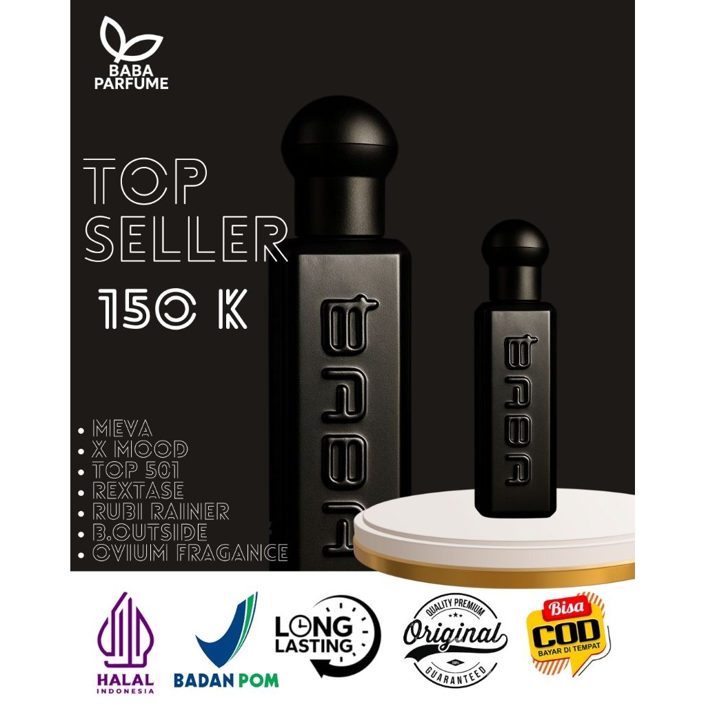 Jual Baba Parfum Original Top seller, Tahan lama Aroma Khas elegan dan ...