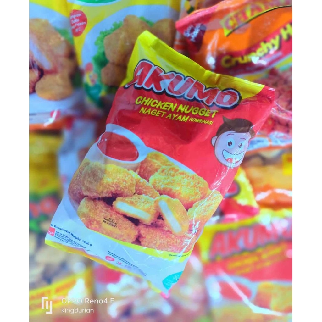Jual Akumo chicken nuget 1kg | Shopee Indonesia