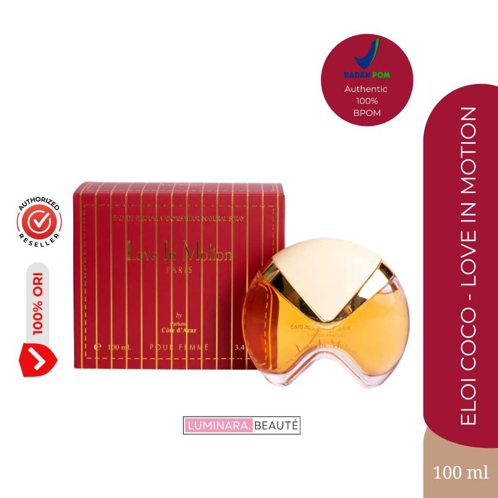 Jual Eloi Coco Love in Motion Paris Classic Woman Eau de Parfum 100ml ...