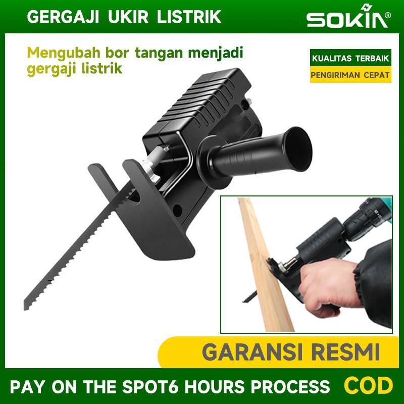 Jual SOKIN Gergaji Mesin Adapter reciprocating Jigsaw / tambahan jig ...