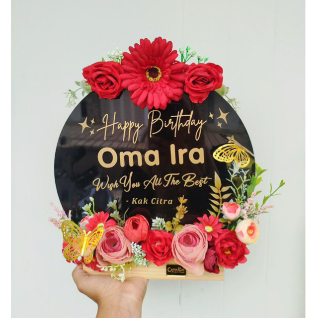 Jual [READY] Hadiah bunga buket wisuda graduation gift acrylic flower ...