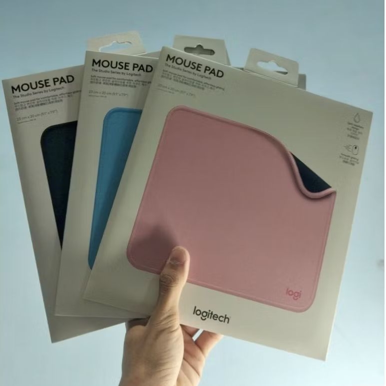 Jual Logitech Mouse Pad Studio Series Polos Anti-Slip | Shopee Indonesia