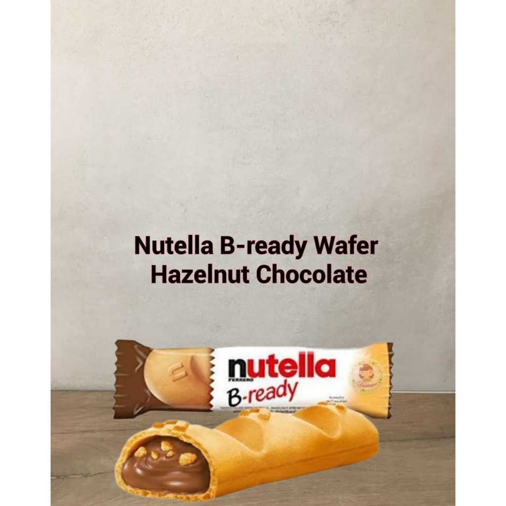 Jual Nutella Ferrero B ready 22 gr cokelat hazelnut Paket isi 4 pcs ...