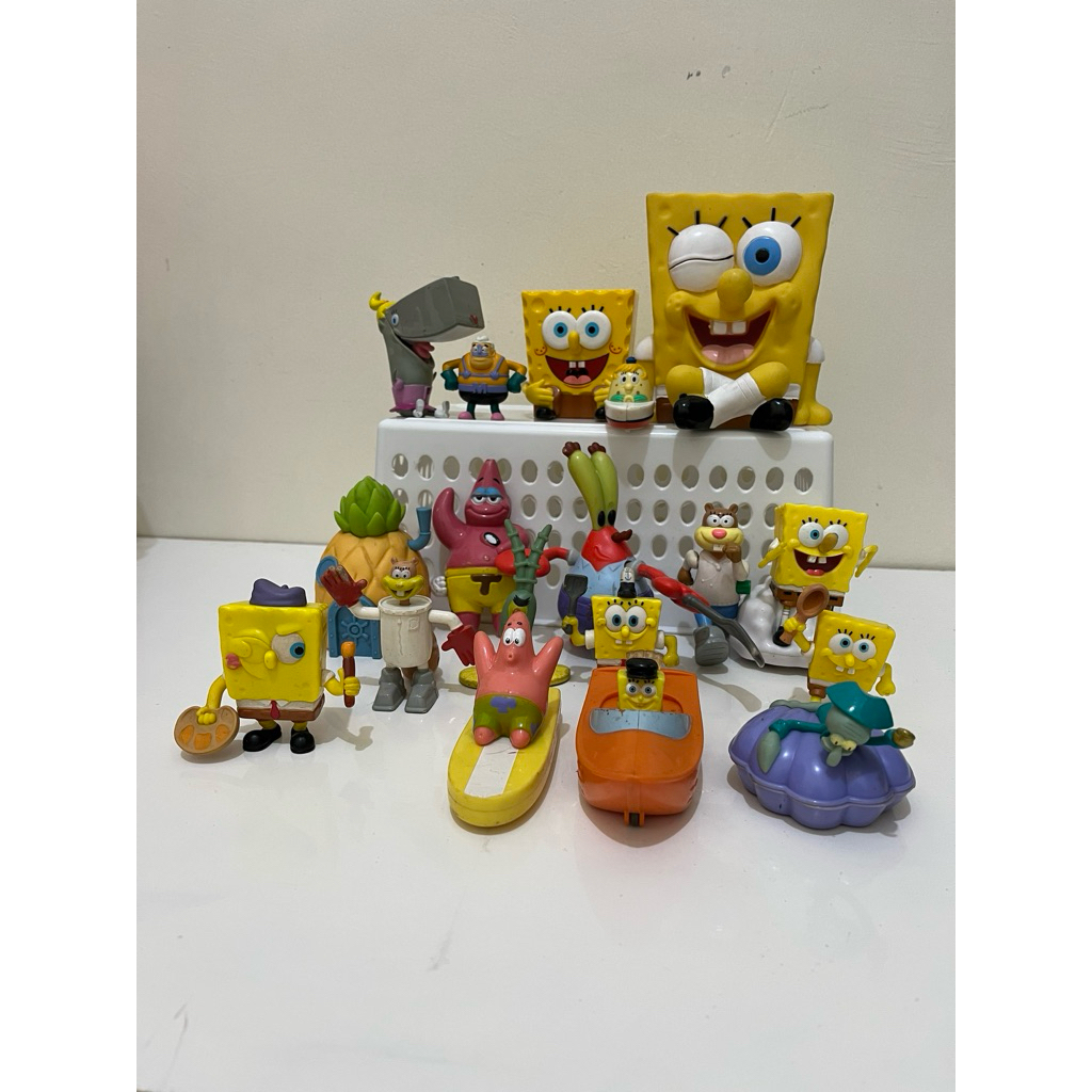 Jual Spongebob and Friends Original Mainan Koleksi Figure Happy meal ...