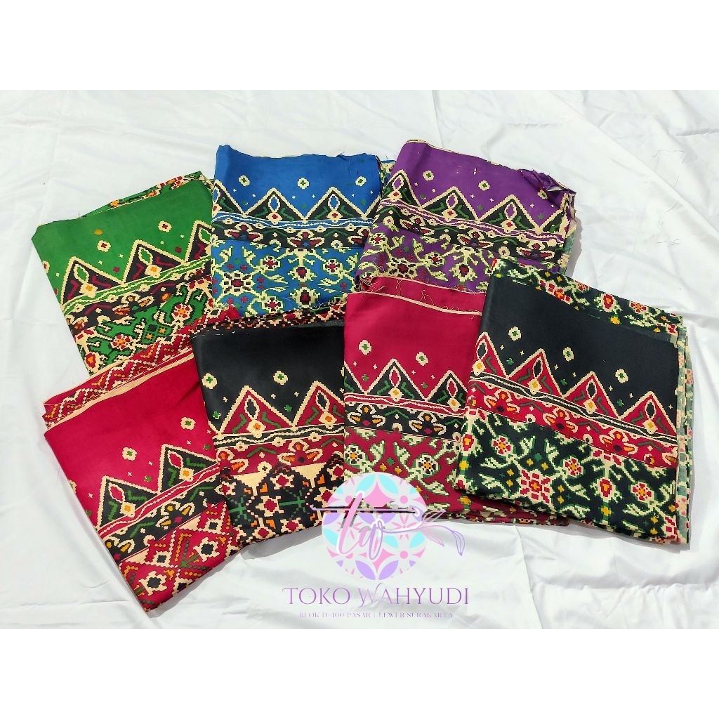 Jual Bahan Cinde / Jarik Cinde Kualitas No 2 (Ukuran 2,5 Meter ...
