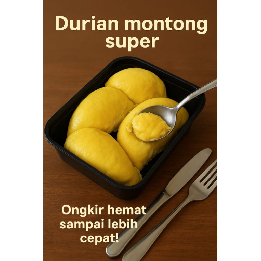 Jual DURIAN MONTONG KUPAS PILIHAN/DURIAN MONTONG KUALITAS AAA KING ...