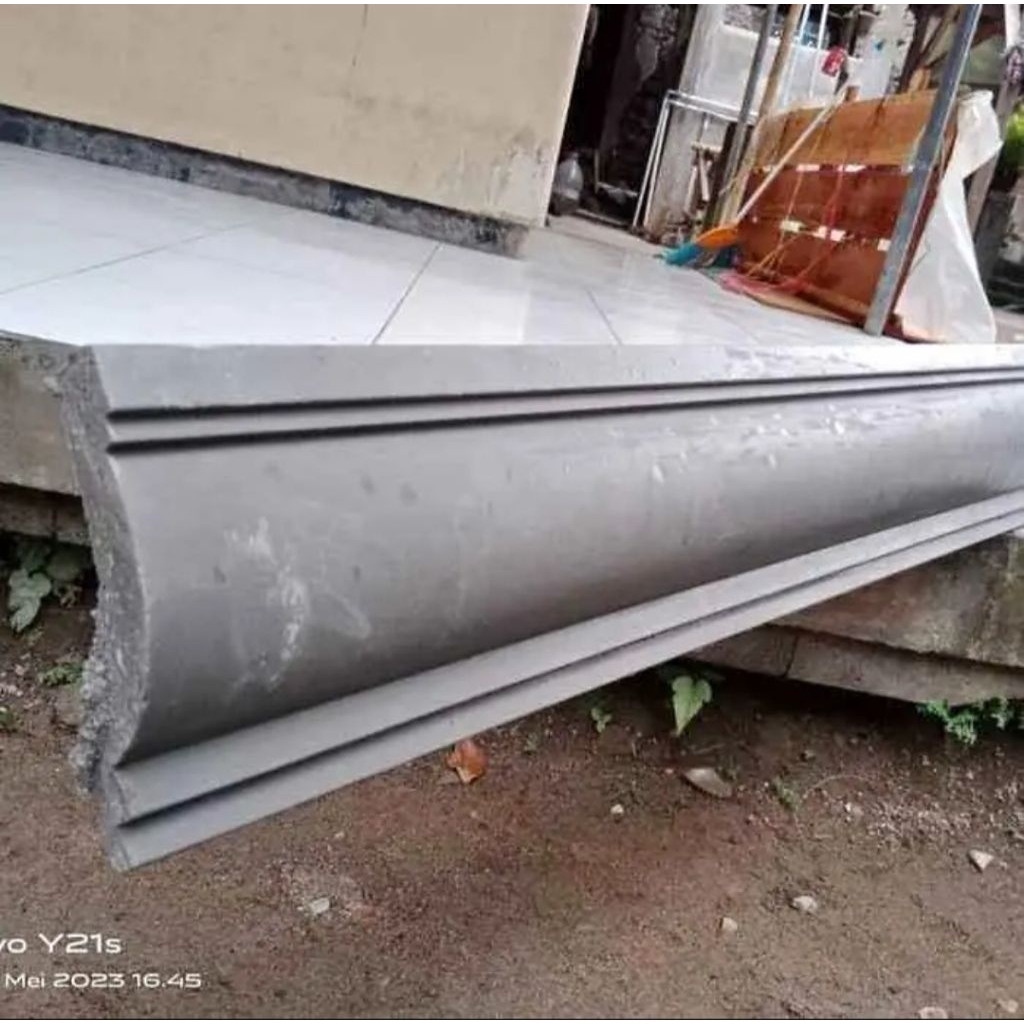 Jual lis profil beton, lis beton, lis profil tempel, lisplang beton, uk ...