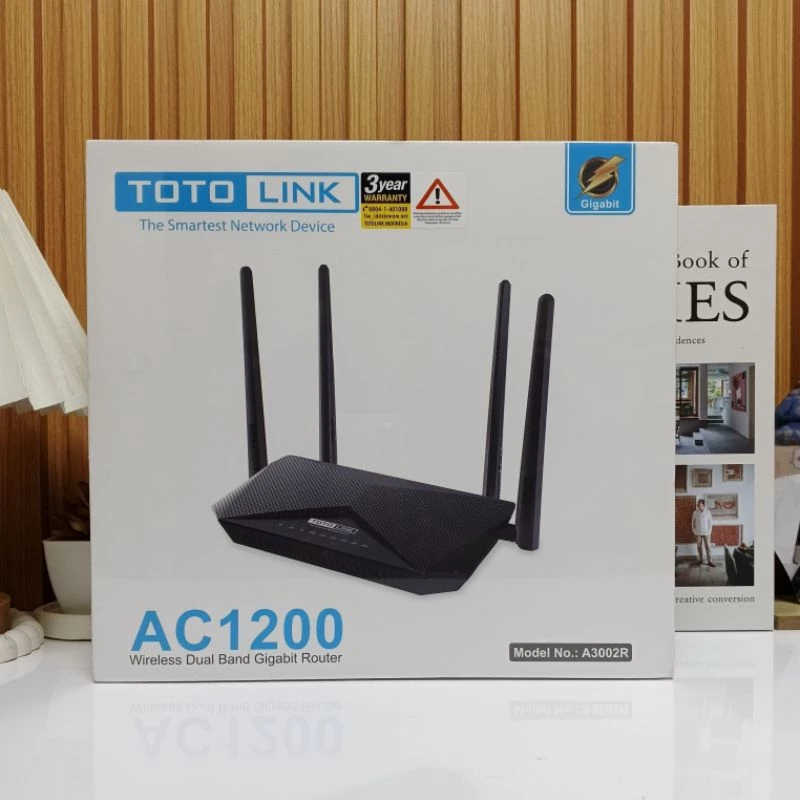 Jual TOTOLINK A3002R - AC1200 WIRELESS DUAL BAND GIGABYTE ROUTER ...