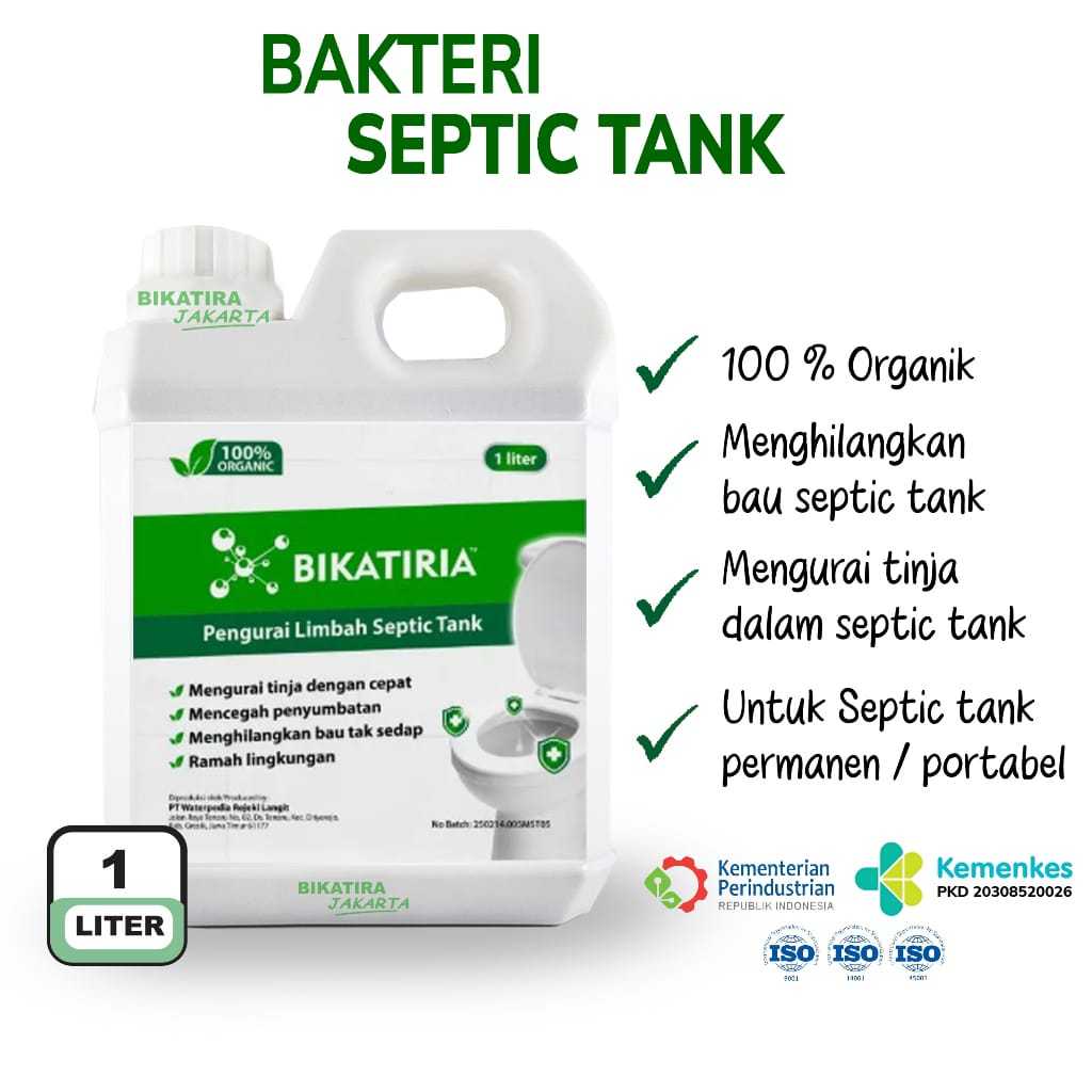 Jual [PROMO] 1 Liter Bakteri Pengurai Tinja Solusi Septic Tank Cepat ...