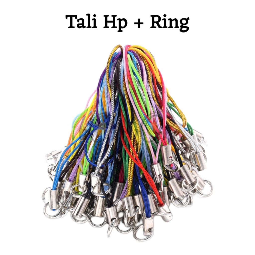 Jual 15 Warna Tali Strap Hp + Ring / Tali Gantungan Hp / Tali Gantungan ...