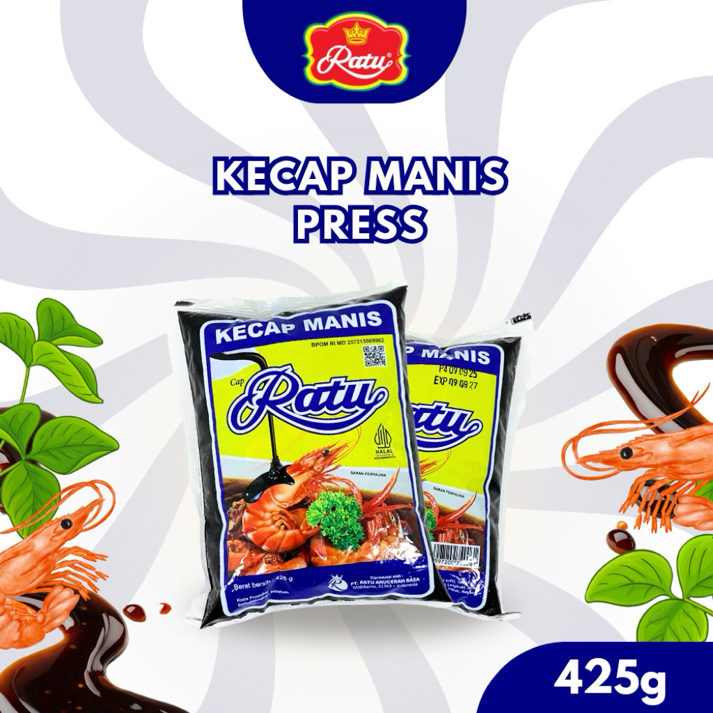 Jual KECAP UDANG RATU KEMASAN PRESS 425 GRAM | Shopee Indonesia