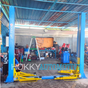 Jual EAGLE LIFT two post lift 4 ton galang bawah / hidrolik lift ...