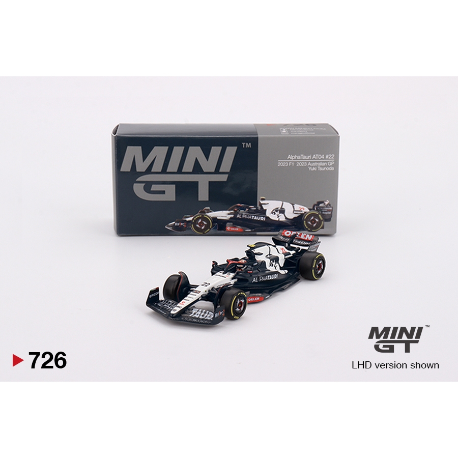 Jual MINI GT 726 AlphaTauri AT04 #22 Yuki Tsunoda 2023 F1 2023 ...