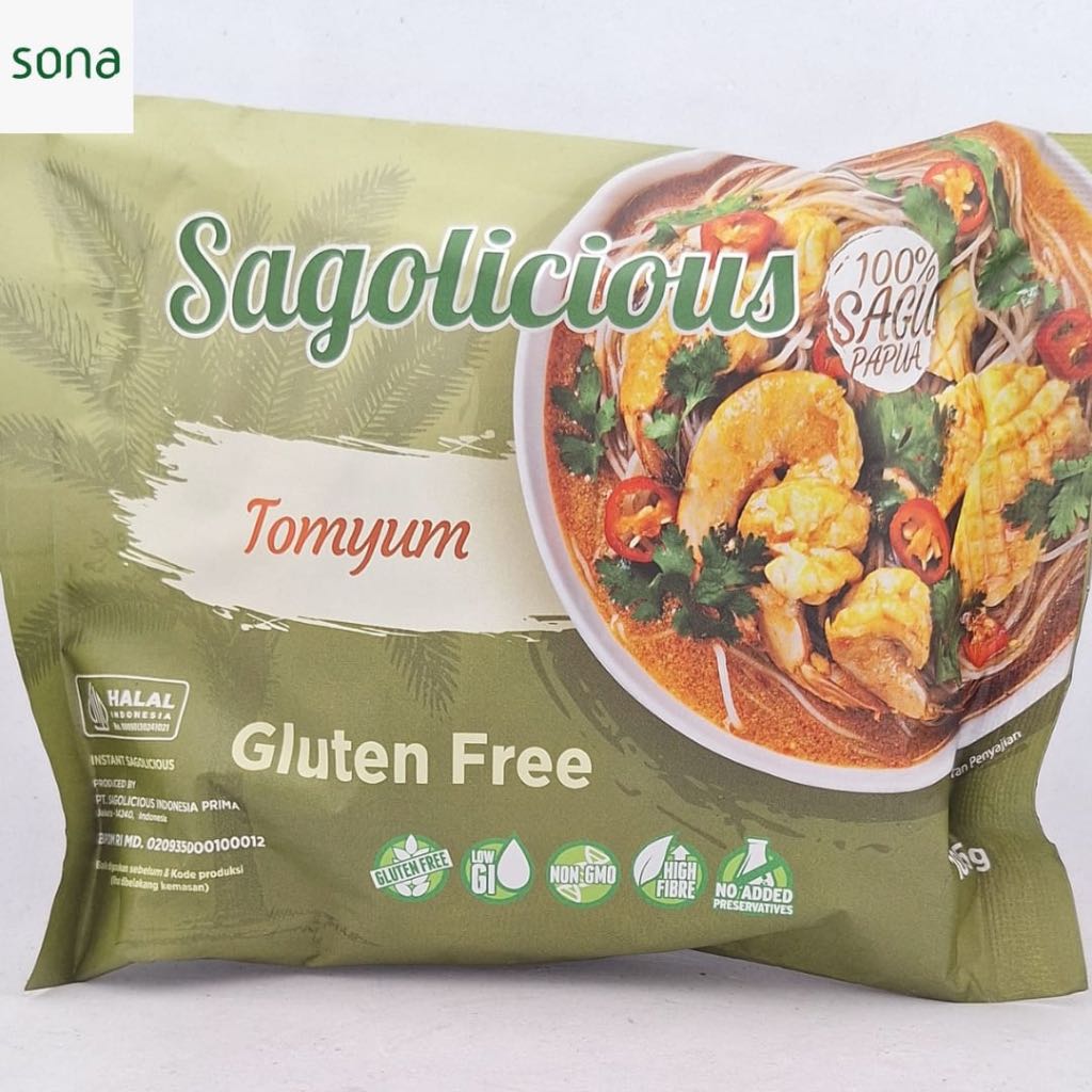 Jual Mie Tomyum 105gr - Sagolicious - Mi Tomyum - Mie Tomyum Gluten ...
