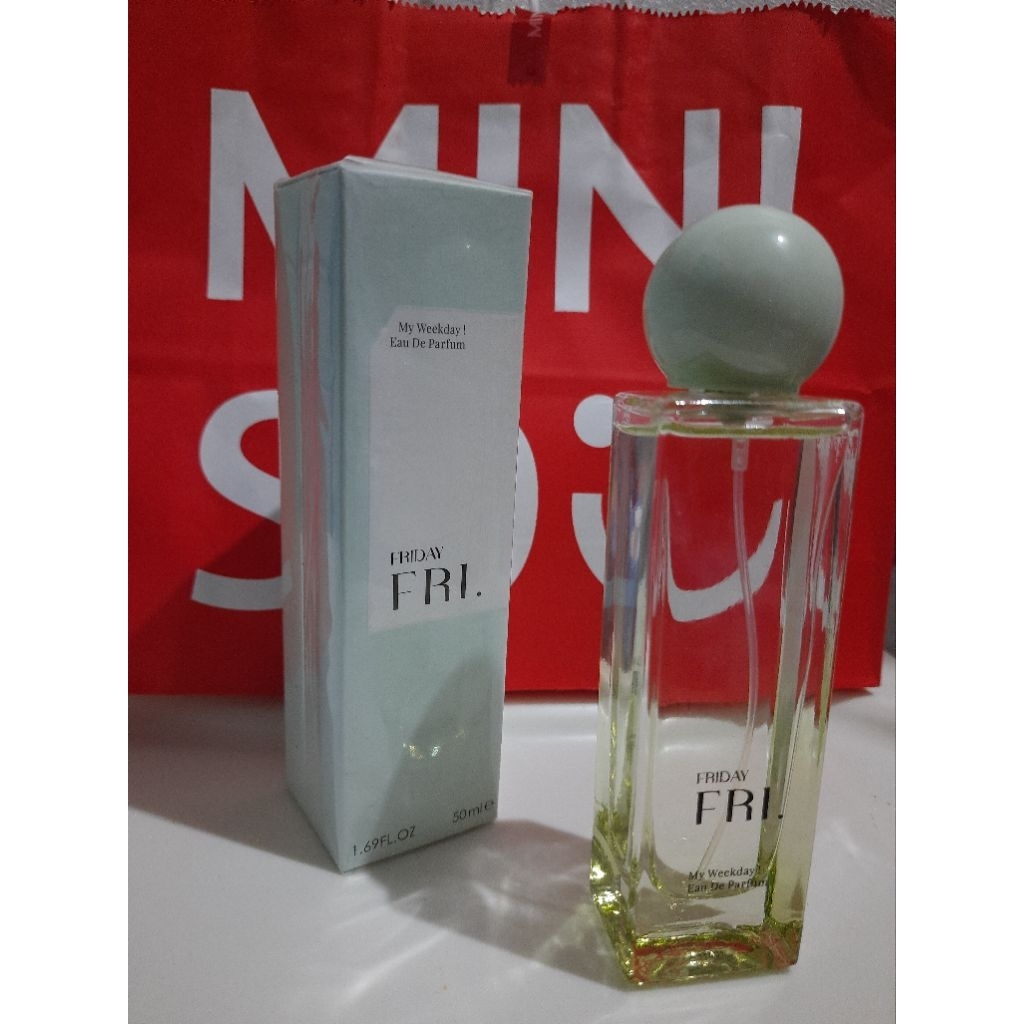Jual Miniso parfume my weekday! EDP - Friday parfum wanita pria (unisex ...