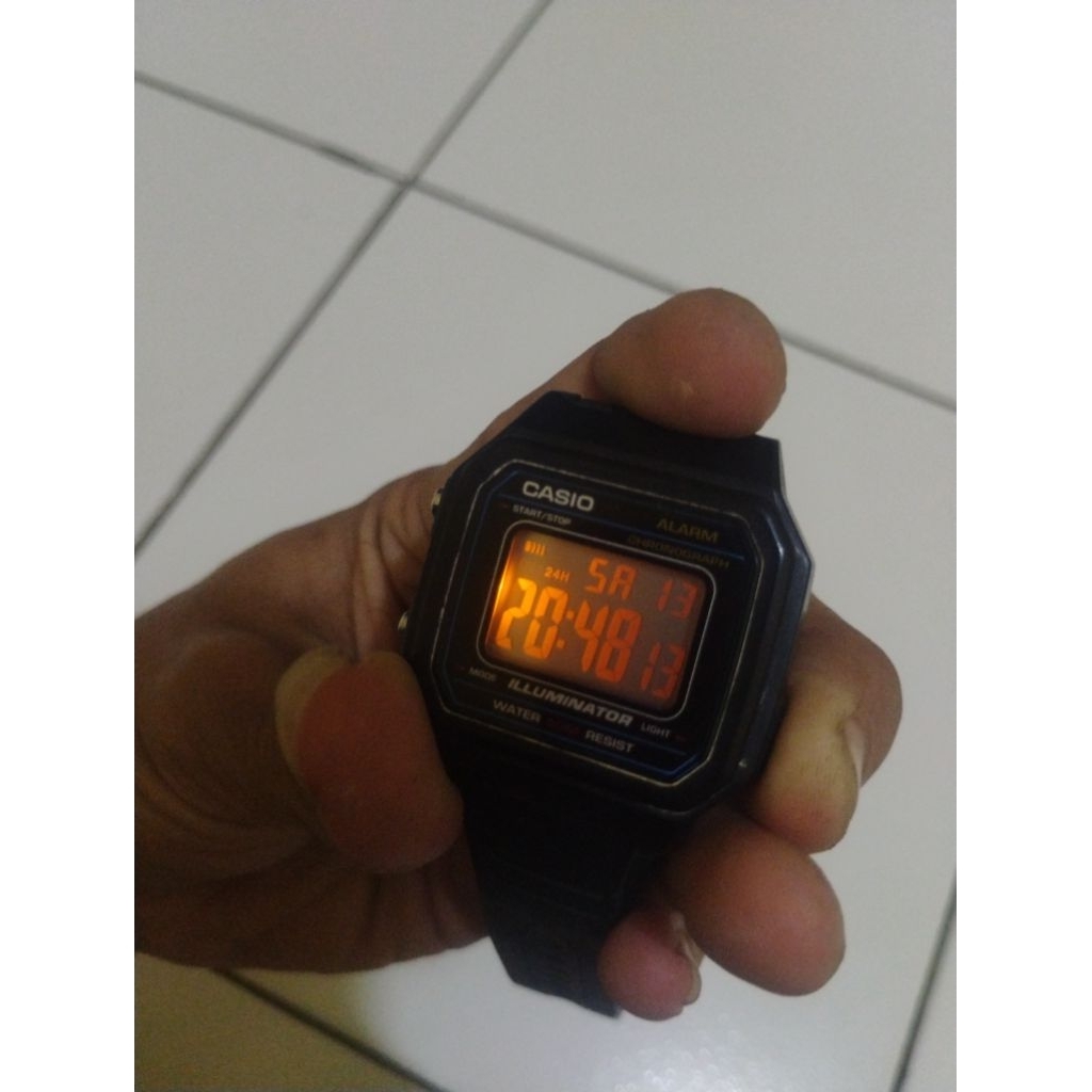 Jual Casio W-217 H Second Original Seken Casio W 217H Casio W-217H ...